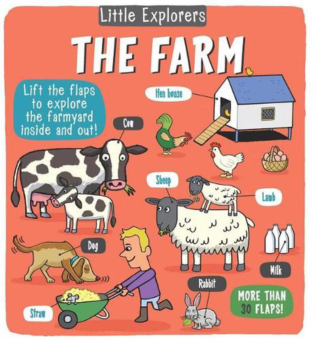Little Explorers: The Farm by Little Bee Books, Hardcover ...