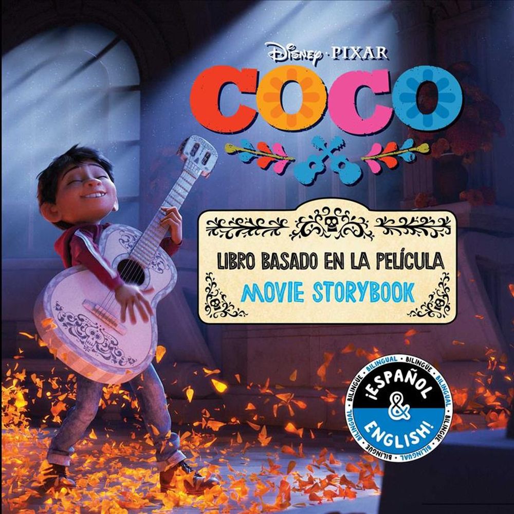 Disney/Pixar Coco: Movie Storybook / Libro Basado en la Pel, Paperback ...