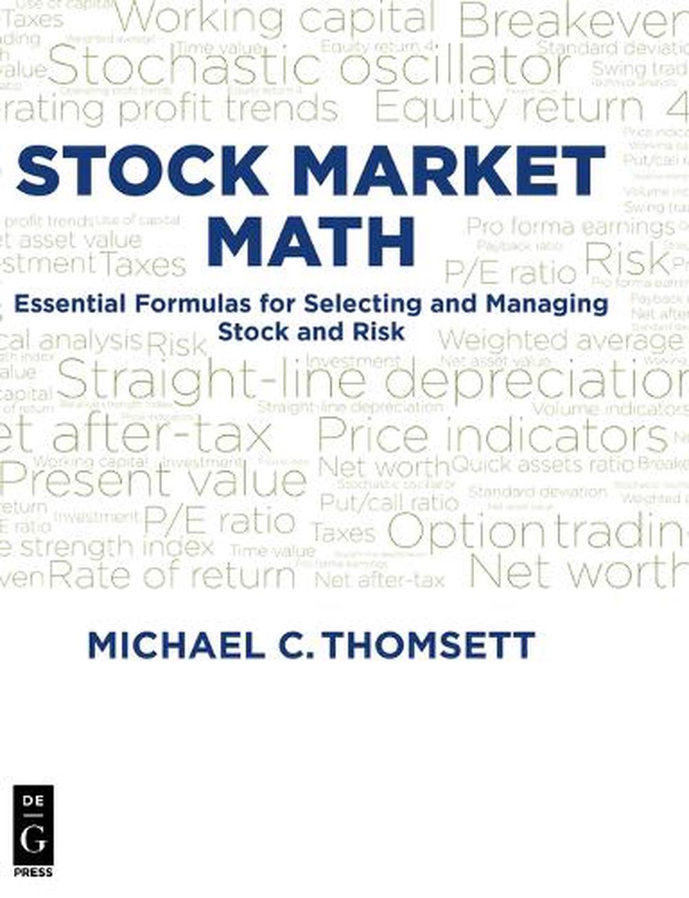 Stock Market Math by Michael C. Thomsett, Paperback, 9781501515811 ...
