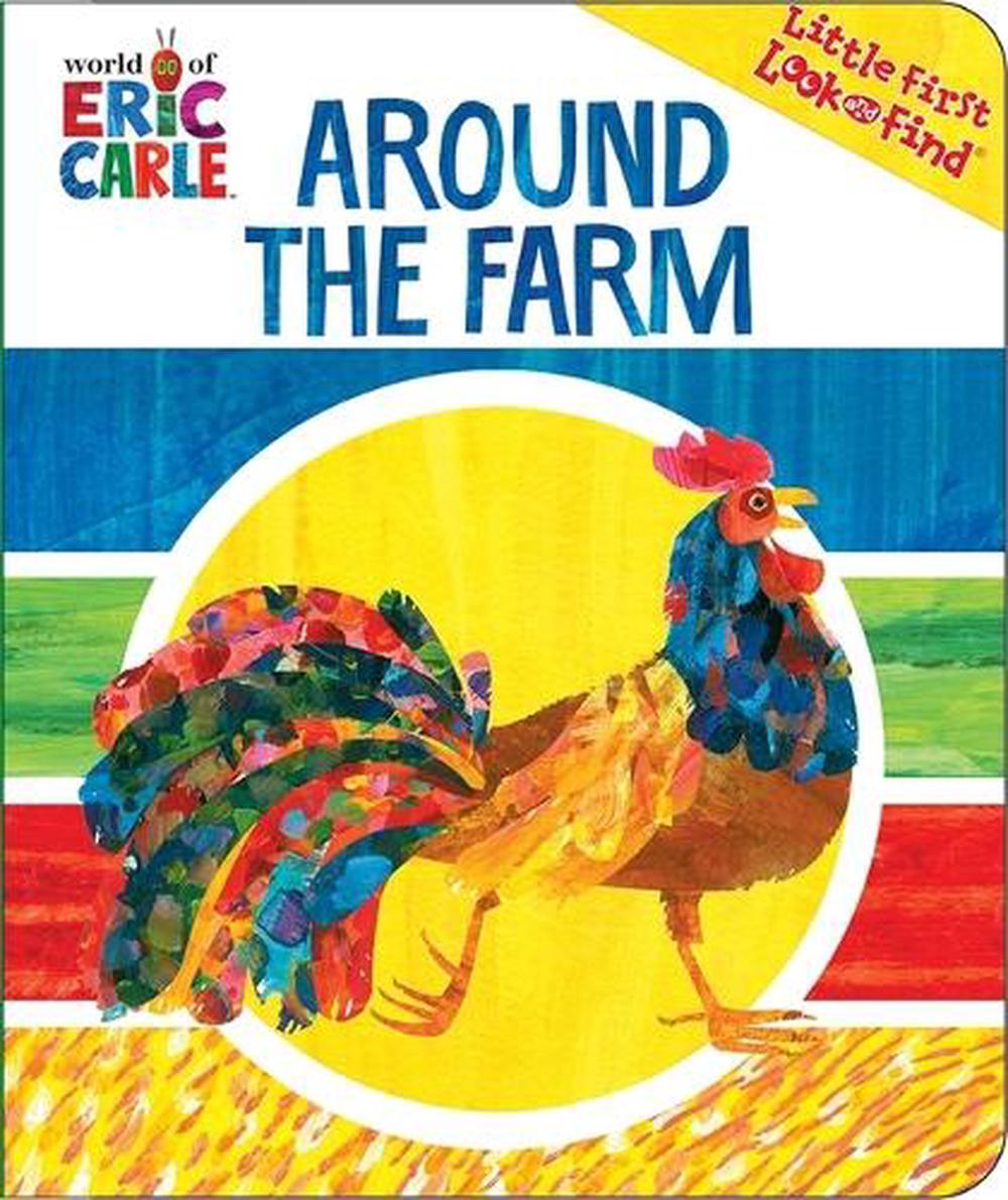 World of Eric Carle: Around the Farm by Pi Kids, Board Book ...