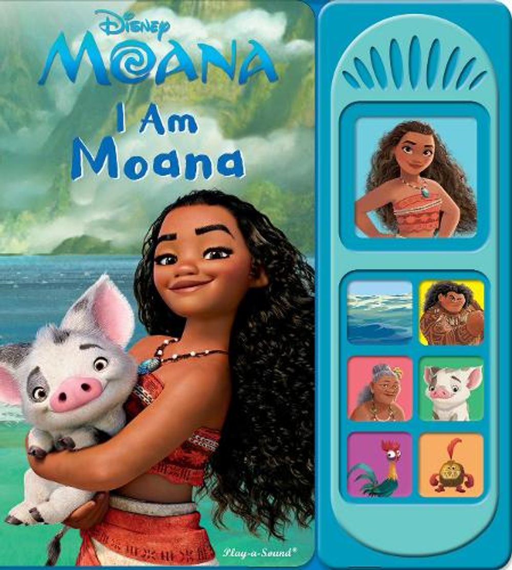 Disney Moana: I Am Moana Sound Book by The Disney Storybook Art Team ...