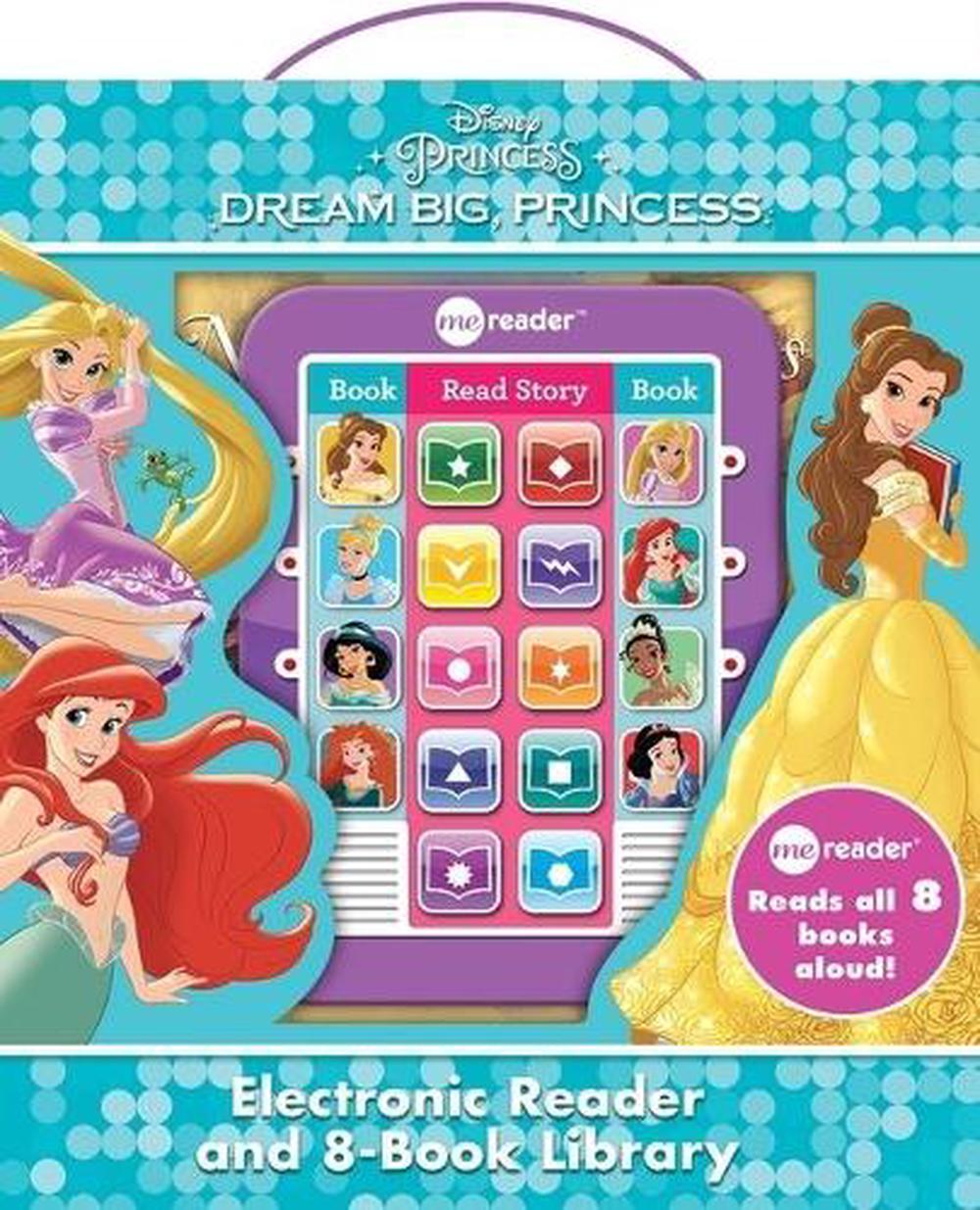 Disney Princess: Dream Big, Princess Me Reader Electronic Reader and 8 ...