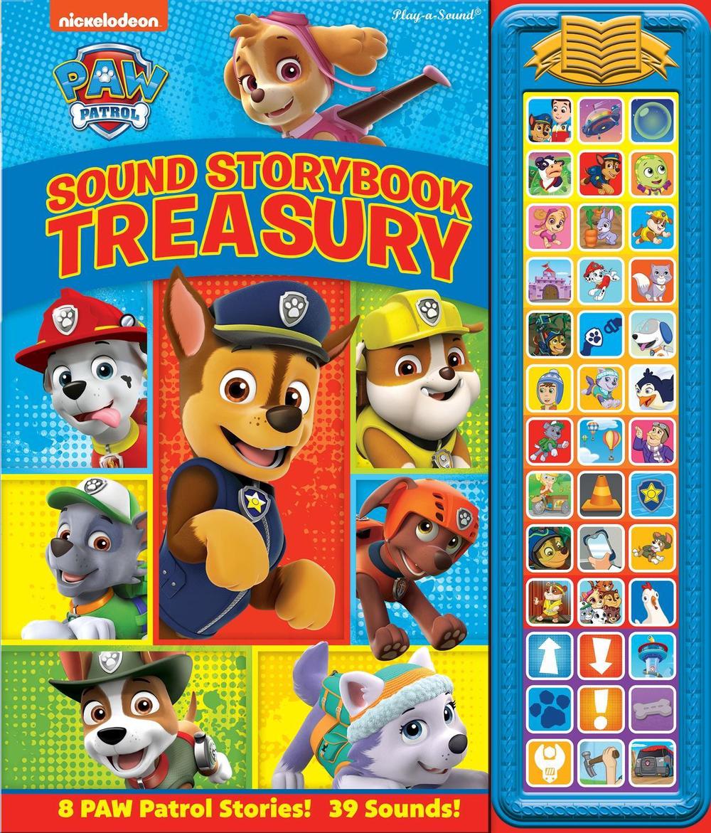 Paw Patrol Sound Storybook Treasury by Kids PI, Hardcover ...