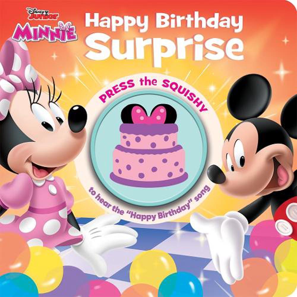 Disney Junior Minnie: Happy Birthday Surprise Sound Book by The Disney ...