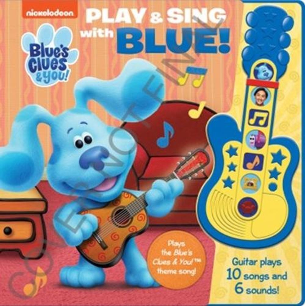 Nickelodeon Blue's Clues & You!: Play & Sing with Blue! Sound Book by ...