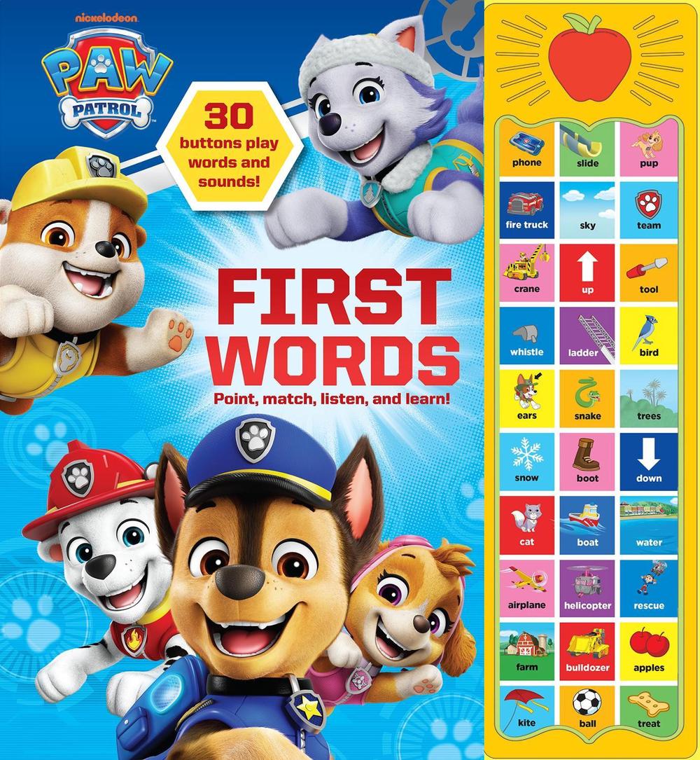 Nickelodeon PAW Patrol: First Words Sound Book by Jason Fruchter, Hardcover, 9781503759329 | Buy ...
