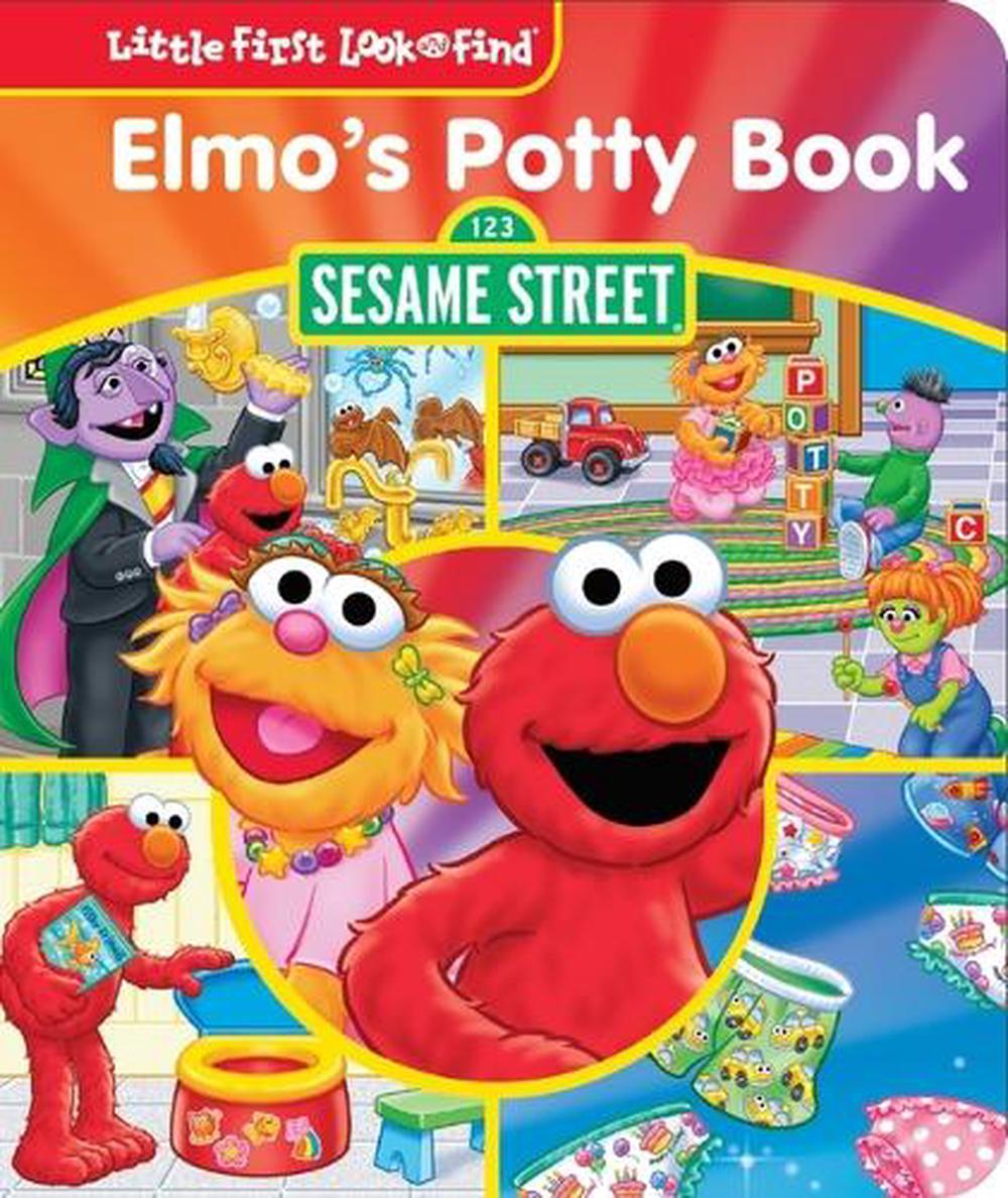 Sesame Street: Elmo's Potty Book Little First Look and Find by Pi Kids ...