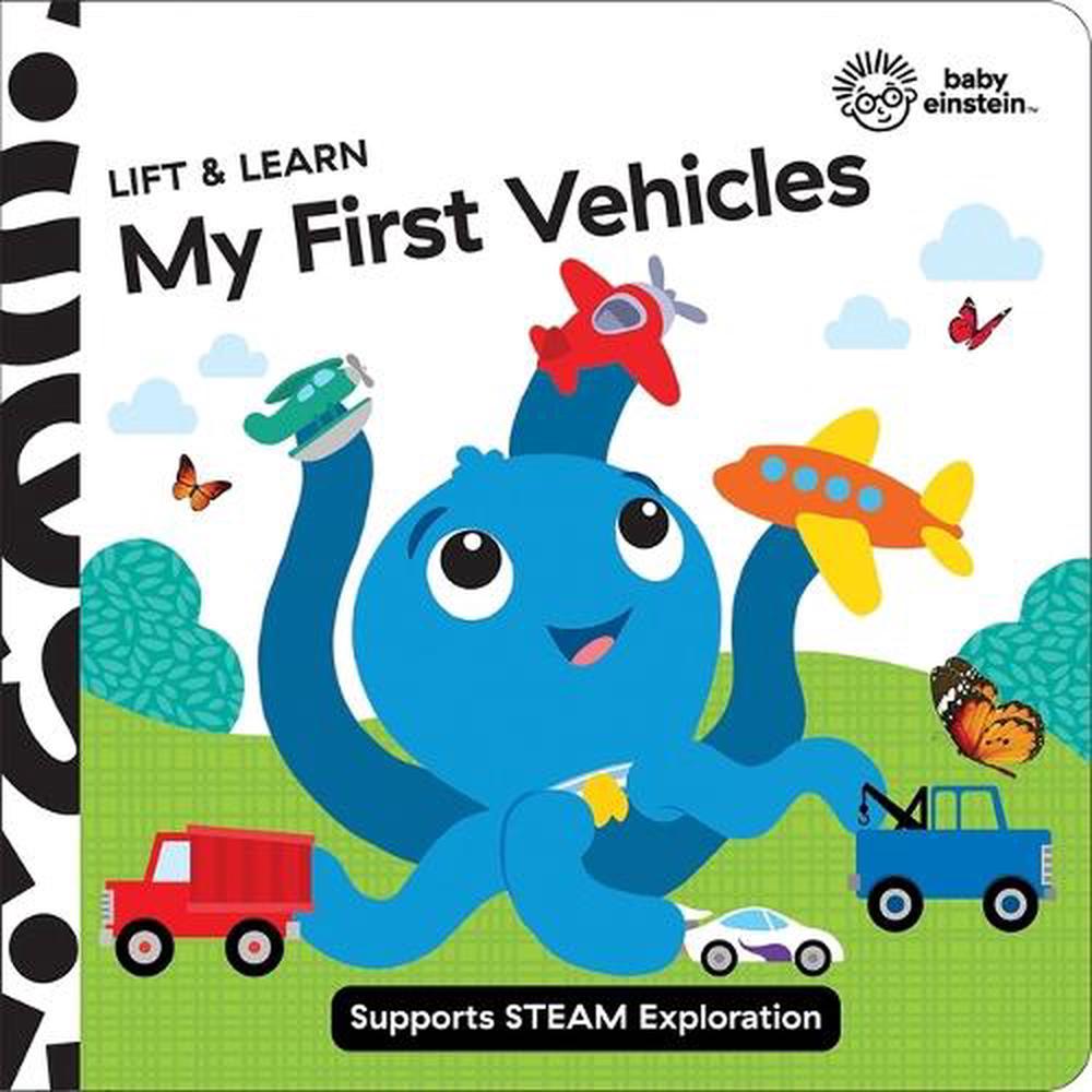 Baby Einstein: My First Vehicles Lift & Learn by Pi Kids, Board Book ...