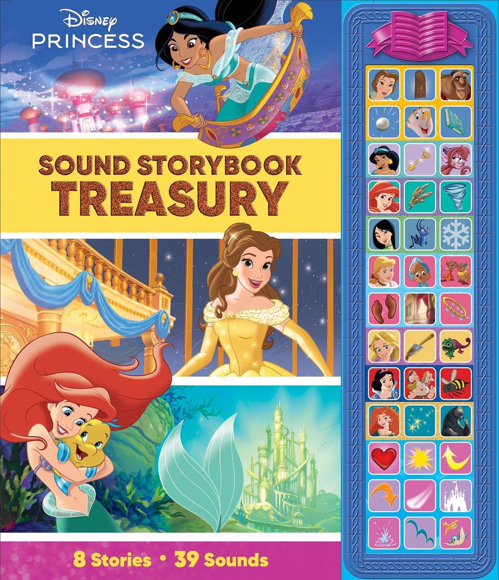 Disney Princess: Sound Storybook Treasury by PI Kids, Hardcover ...