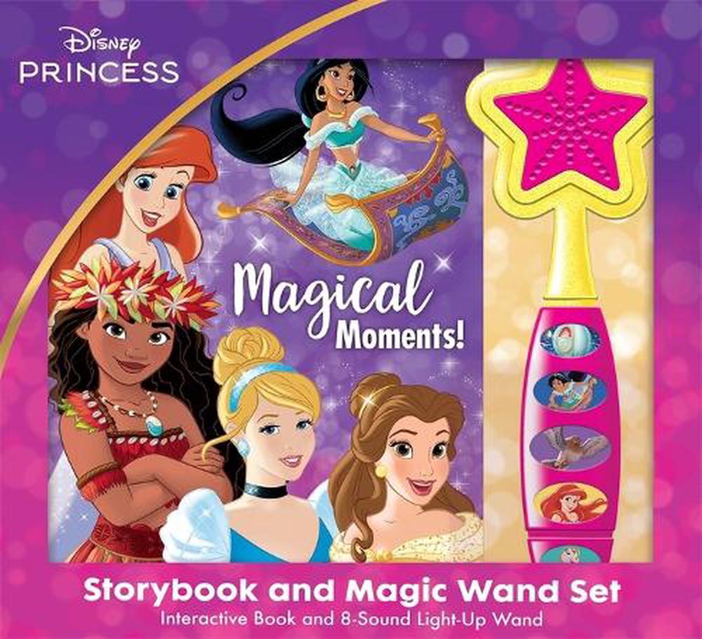 Disney Princess: Magical Moments! Storybook and Magic Wand Sound Book ...