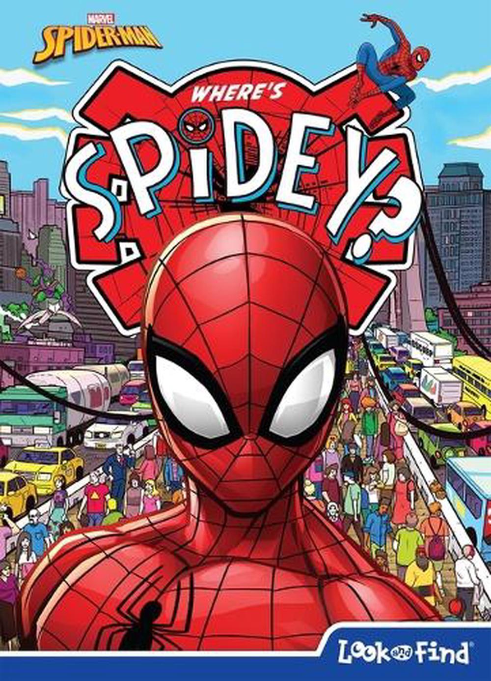 Marvel Spider-Man: Where's Spidey? Look and Find by Pi Kids, Hardcover ...