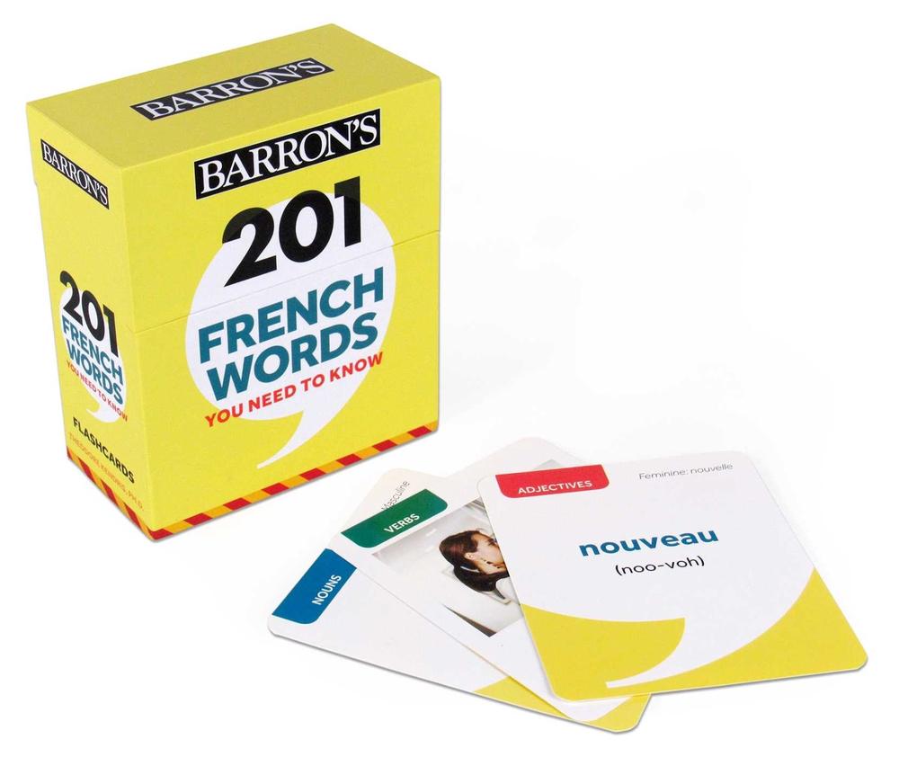 201 French Words You Need to Know Flashcards by Theodore Kendris, Cards ...