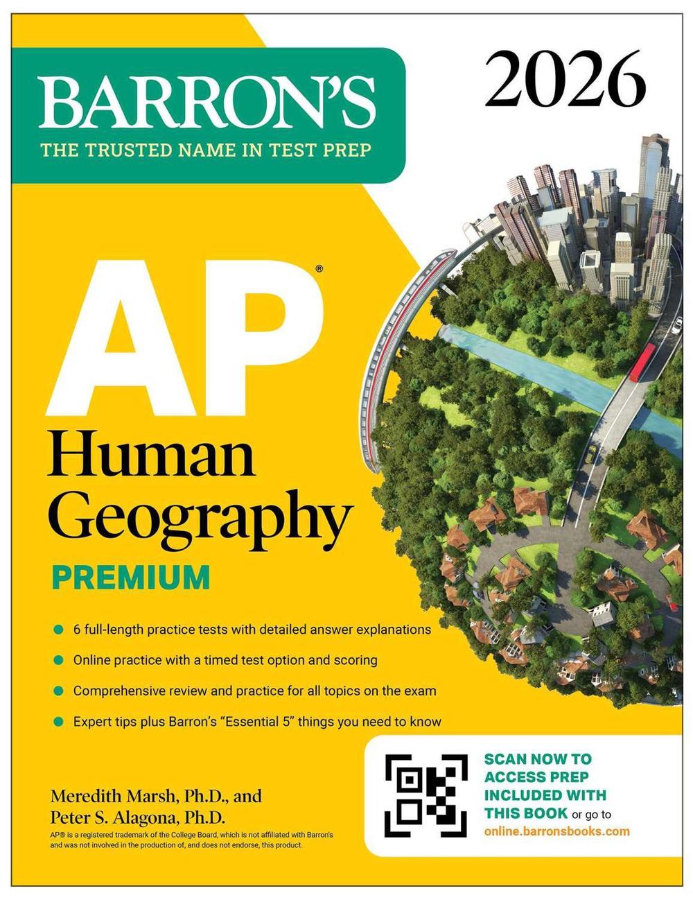 AP Human Geography Premium, 2026: Prep Book with 6 Practice Tests+ ...