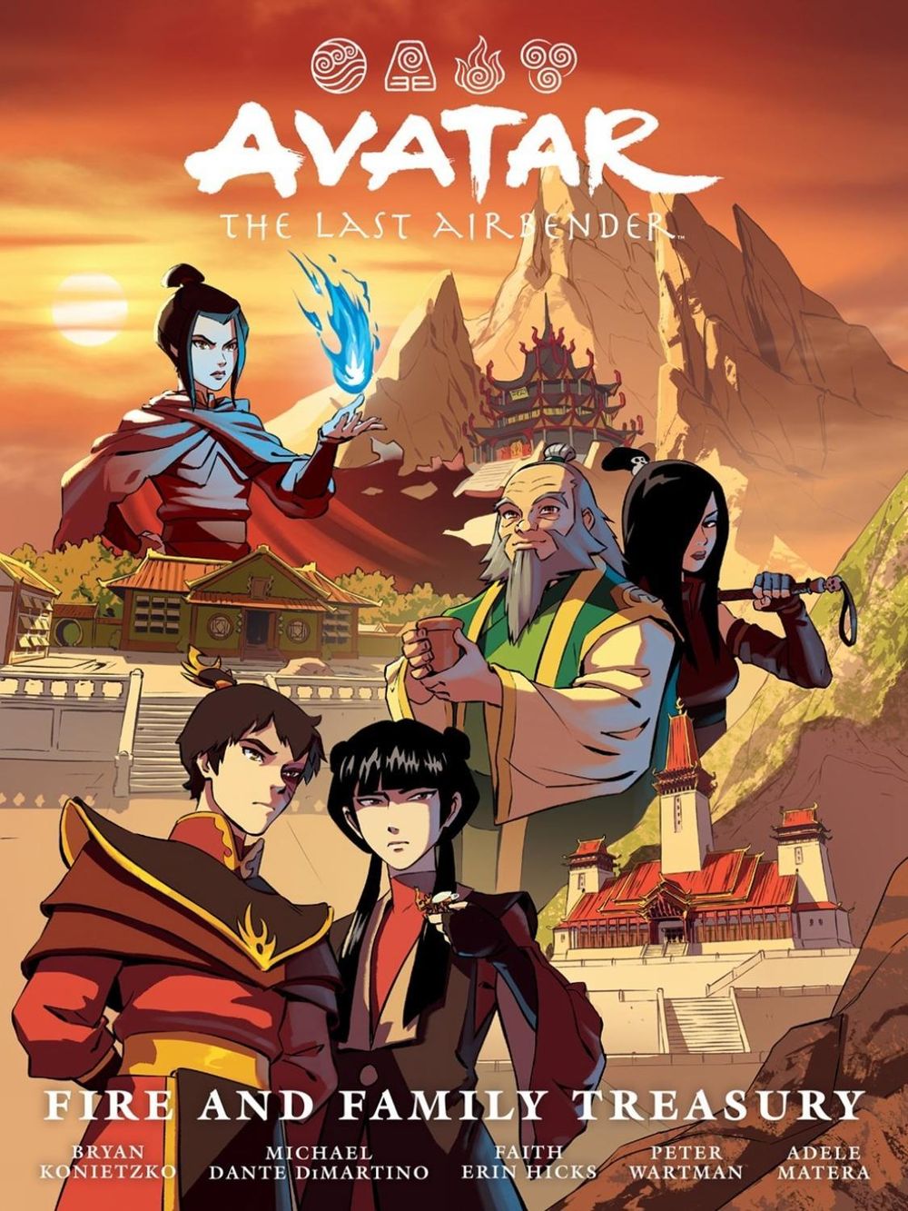 Avatar: The Last Airbender--Fire and Family Treasury Library Edition by ...