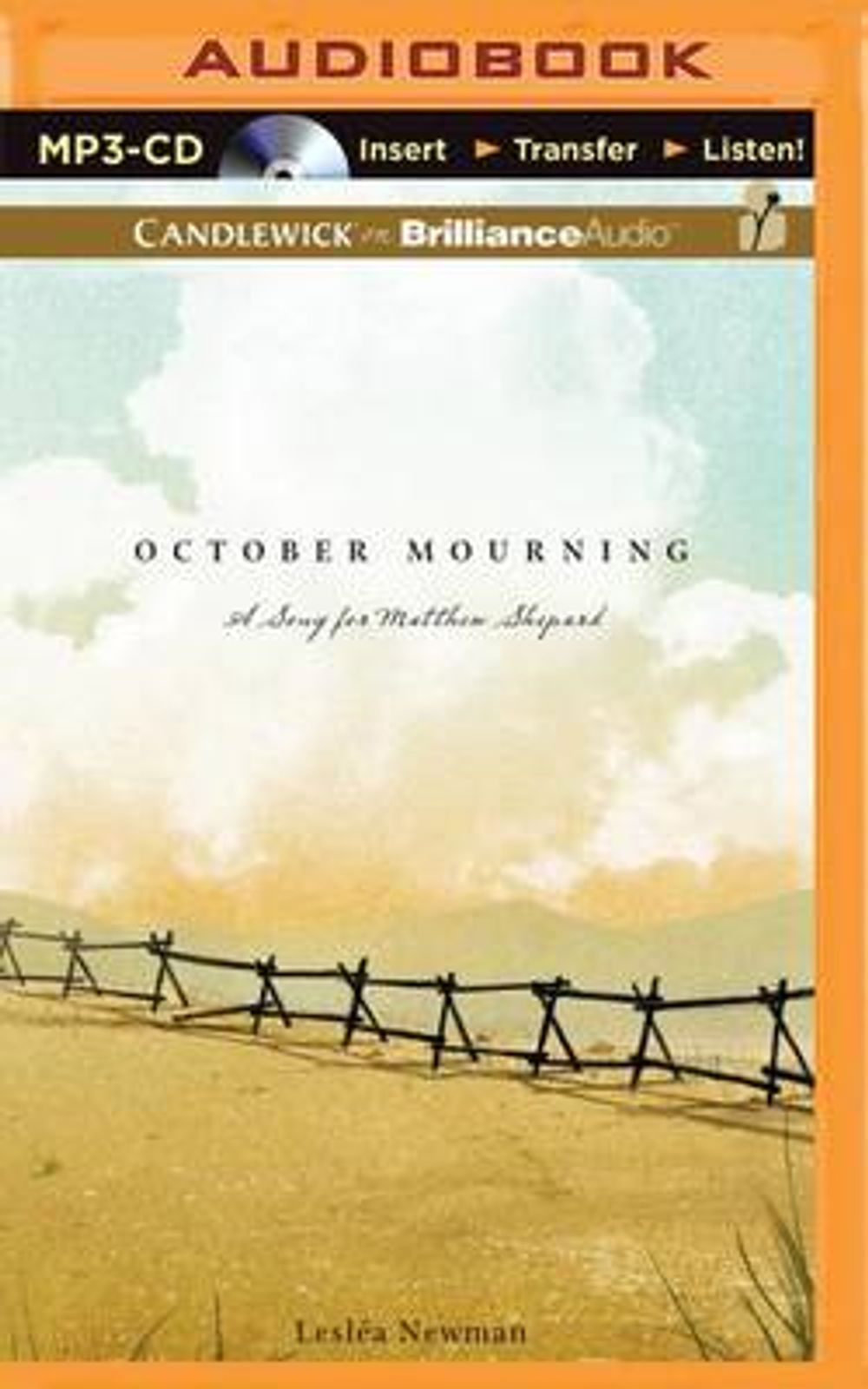October Mourning: A Song for Matthew Shepard by Leslea Newman, CD ...