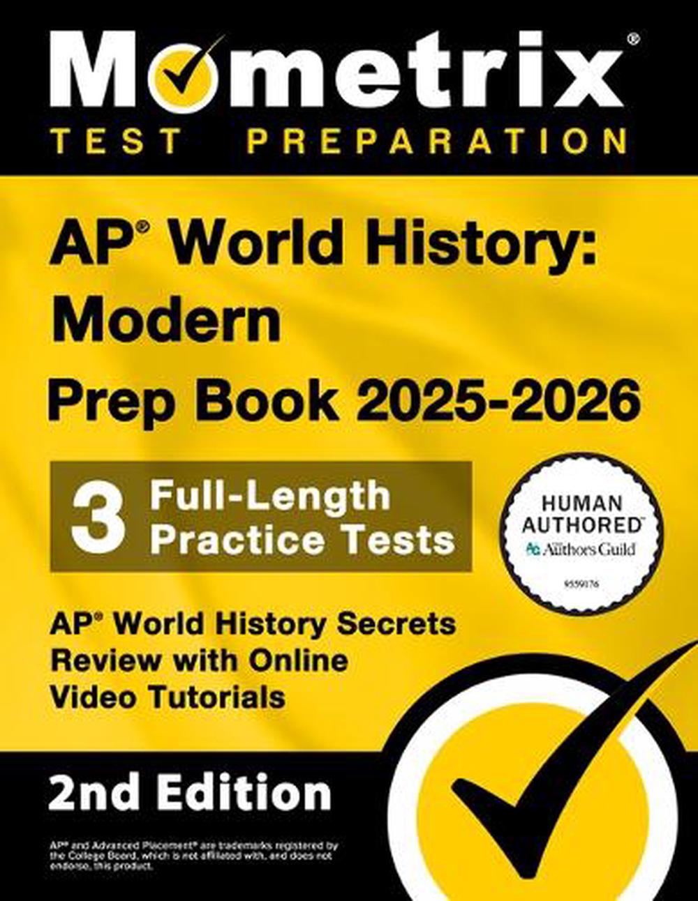 AP World History: Modern Prep Book 2025-2026 - 3 Full Length Practice ...