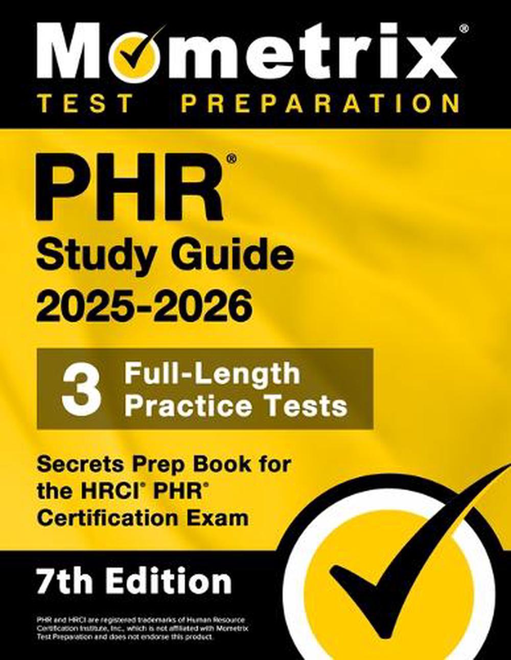 Phr Study Guide 2025-2026 - 3 Full-Length Practice Tests, Secrets Prep ...