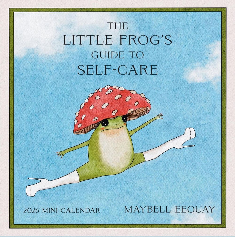 The Little Frog's Guide to Self-Care Mini Wall Calendar 2026 by Maybell ...