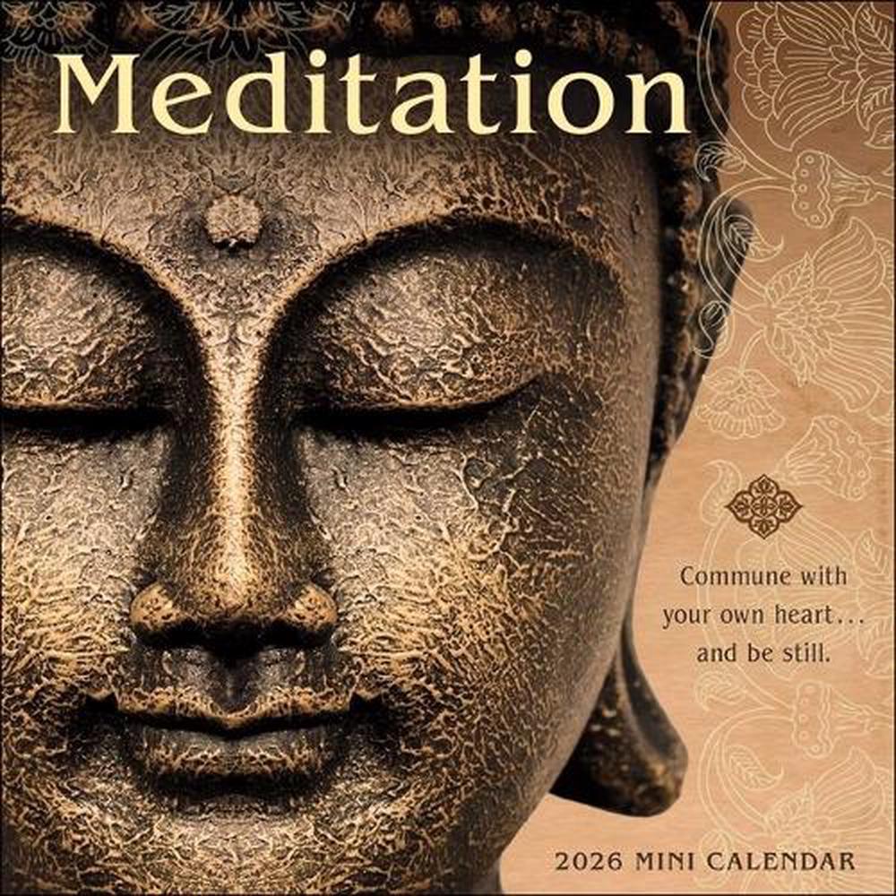 Meditation 2026 Mini Wall Calendar by Amber Lotus Publishing ...
