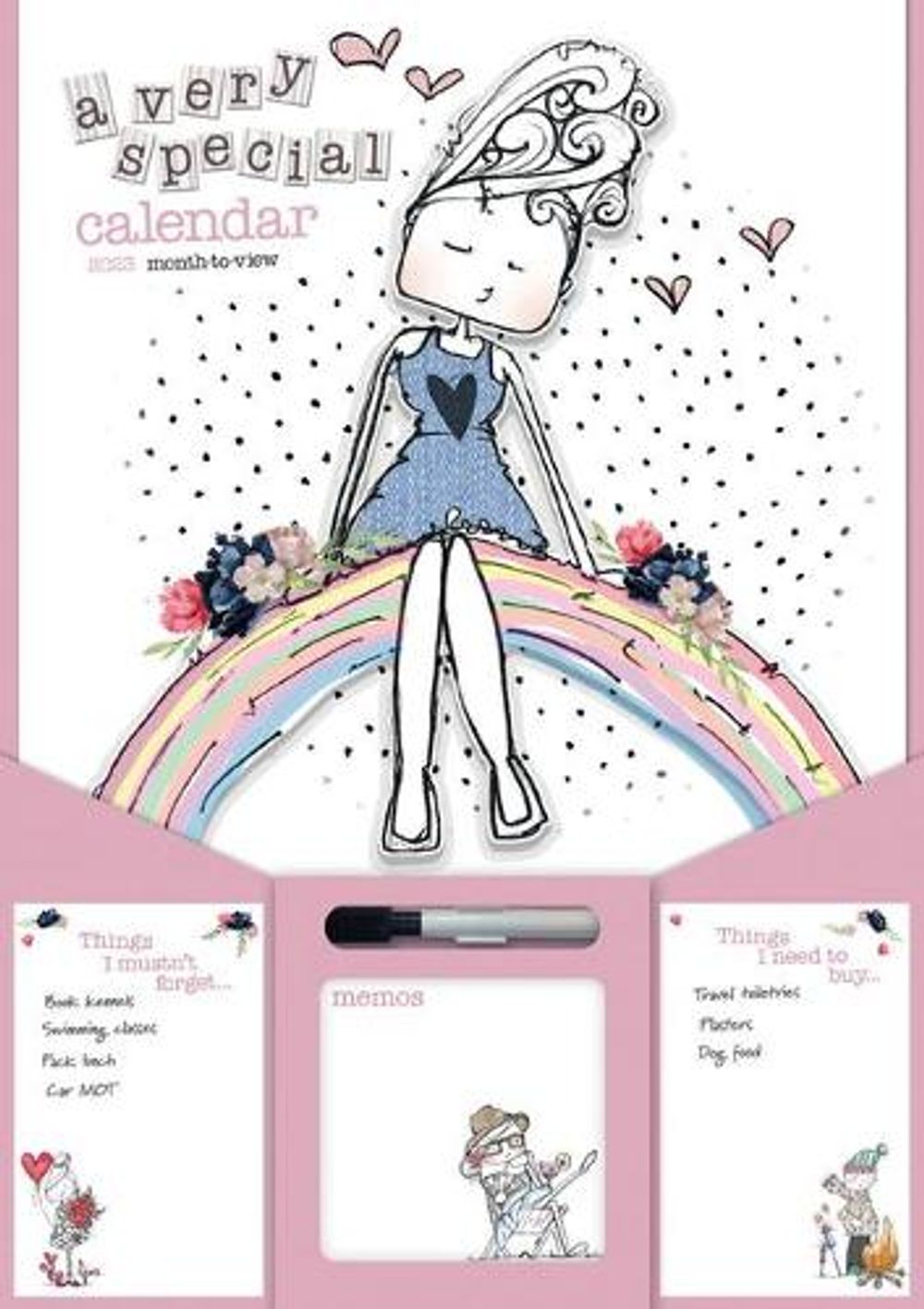 Tracey Russell Deluxe A3 Planner Calendar 2023 | Buy online at The Nile