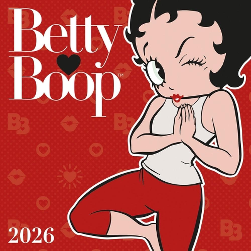 2026 Betty Boop USA Illustrated Mini Wall Calendar by Carousel ...