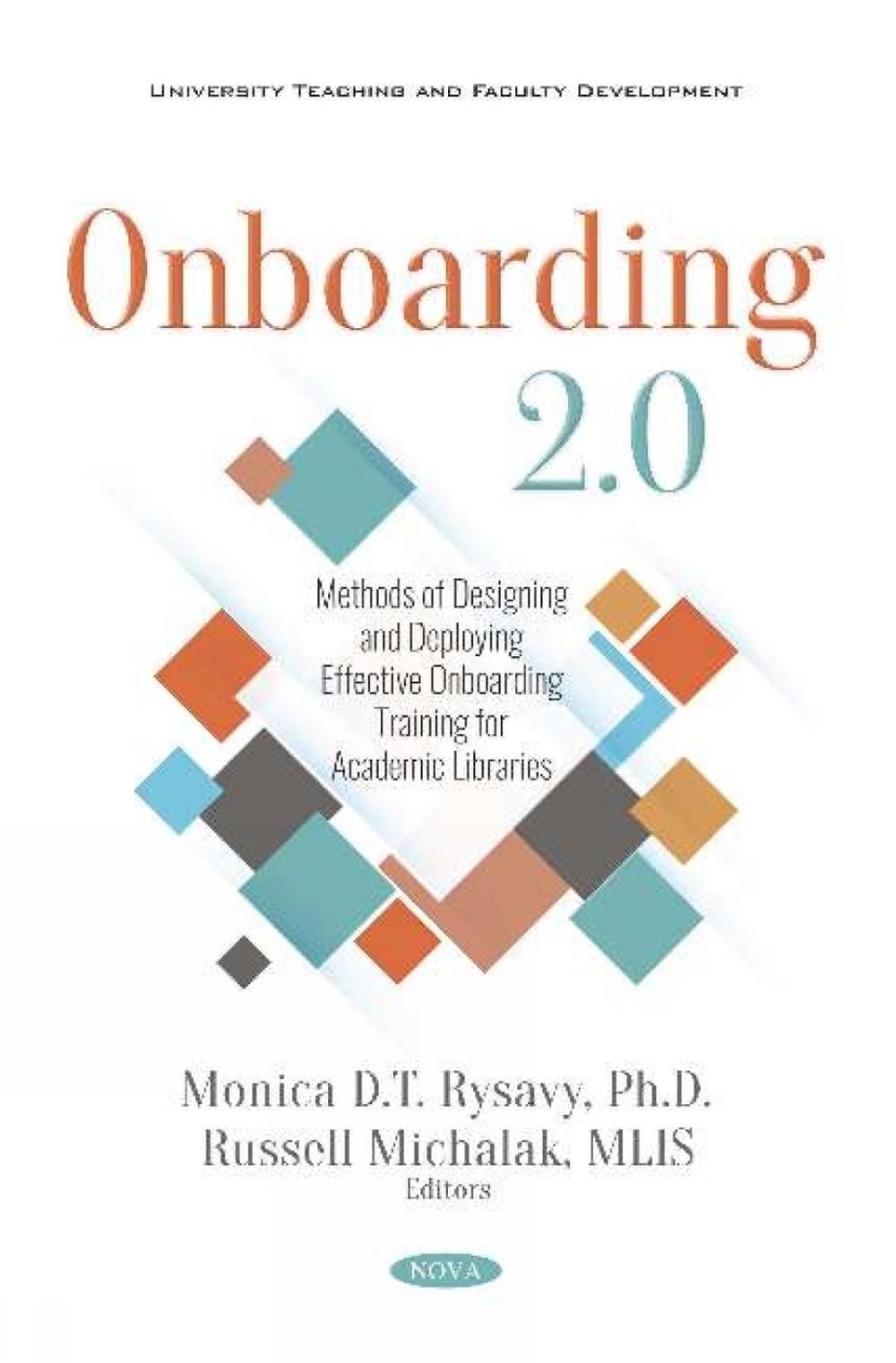 Onboarding 2.0 by Monica D.T. Rysavy, Paperback, 9781536147476 | Buy ...