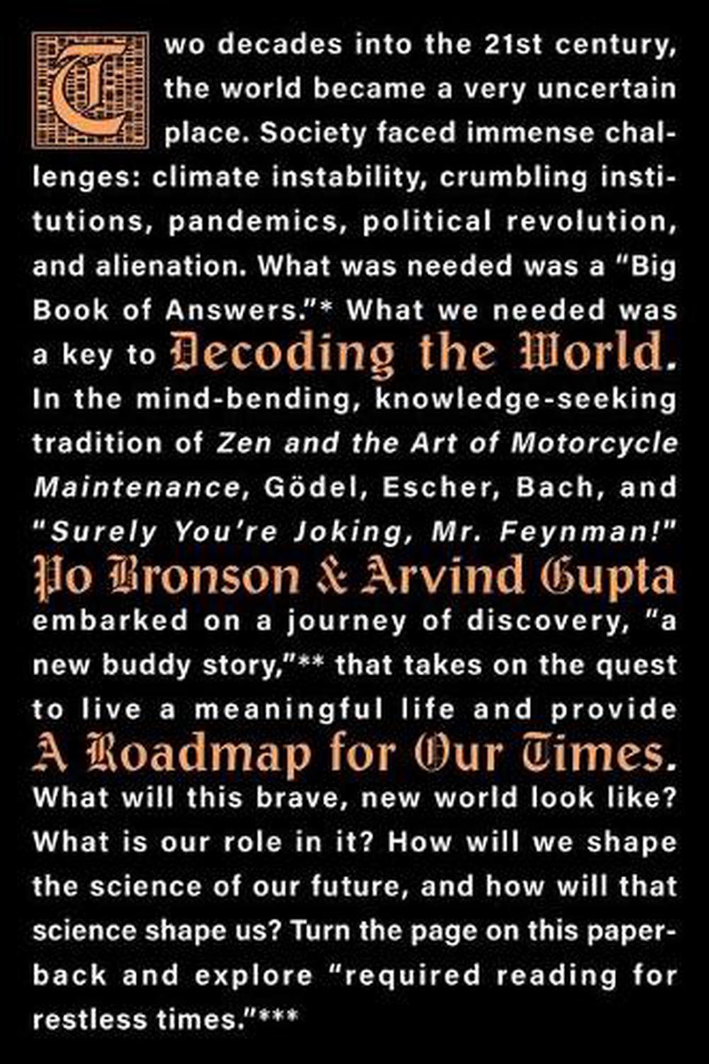 Decoding the World by Po Bronson, Paperback, 9781538734308 | Buy online ...