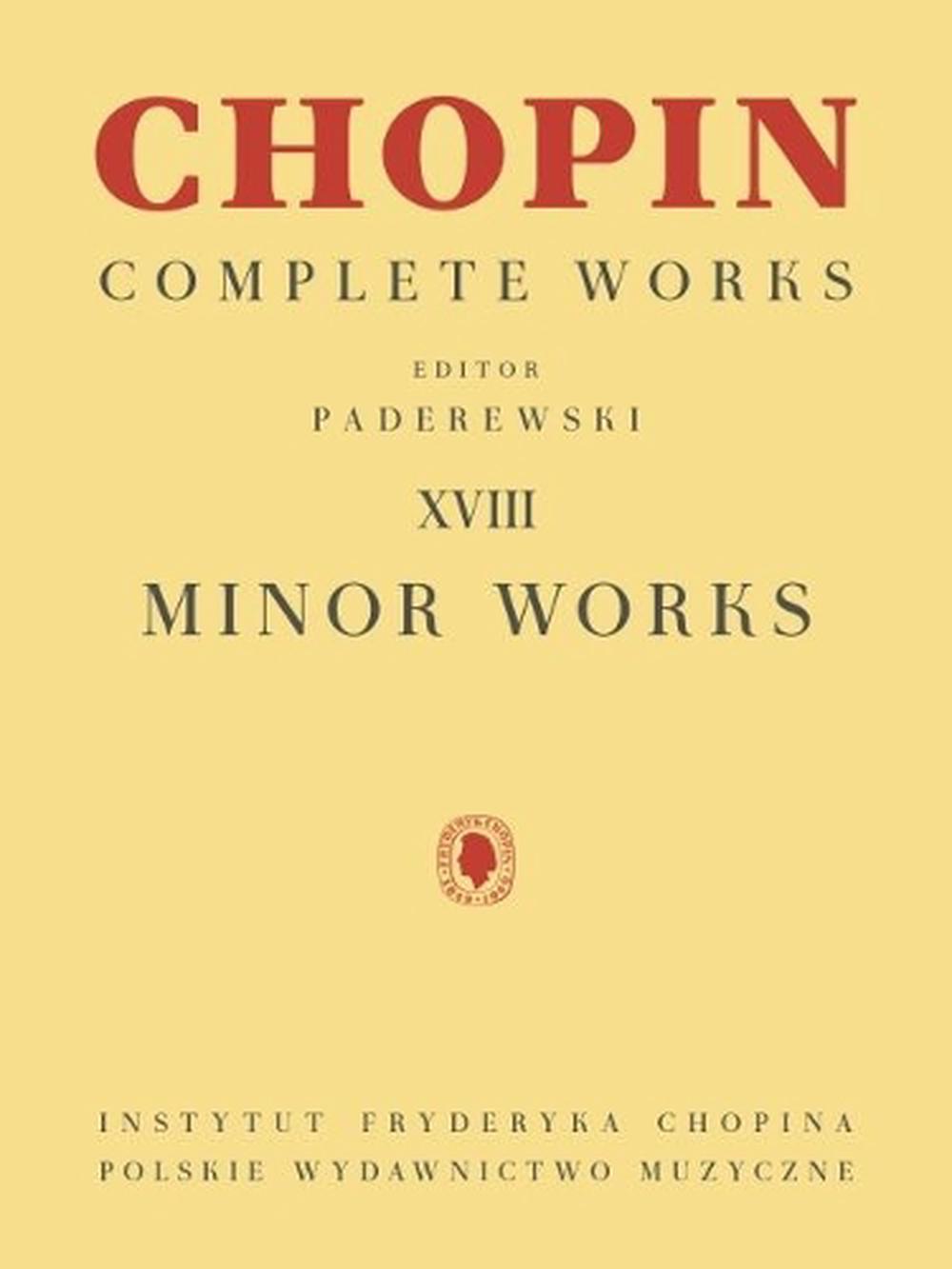 Minor Works by Frederic Chopin, Paperback, 9781540097286 | Buy online ...