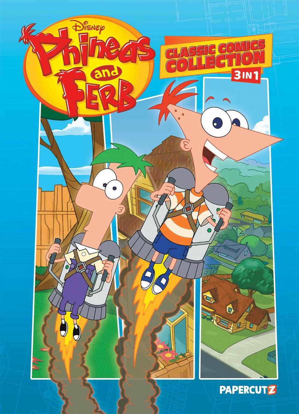 Phineas and Ferb Classic Comics Collection 3 in 1 Vol. 1 by Scott ...