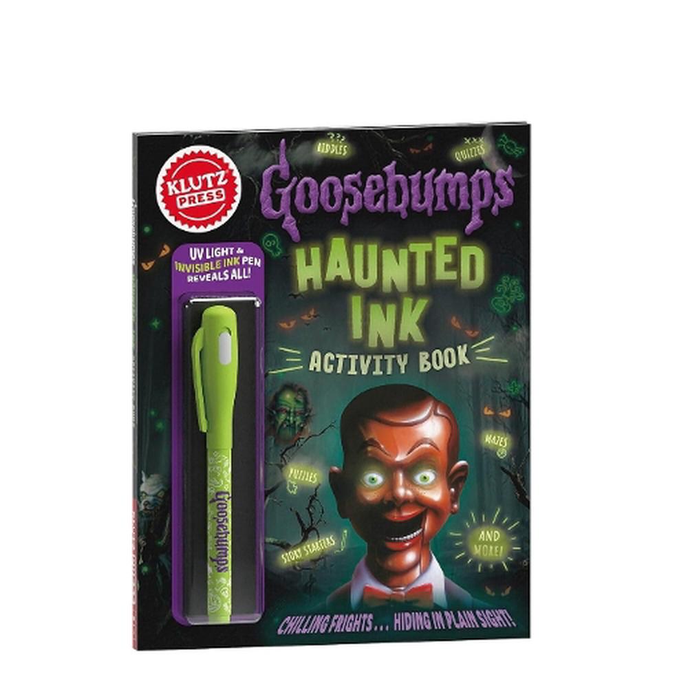 Goosebumps Invisible Ink Activity Book by Editors of Klutz ...