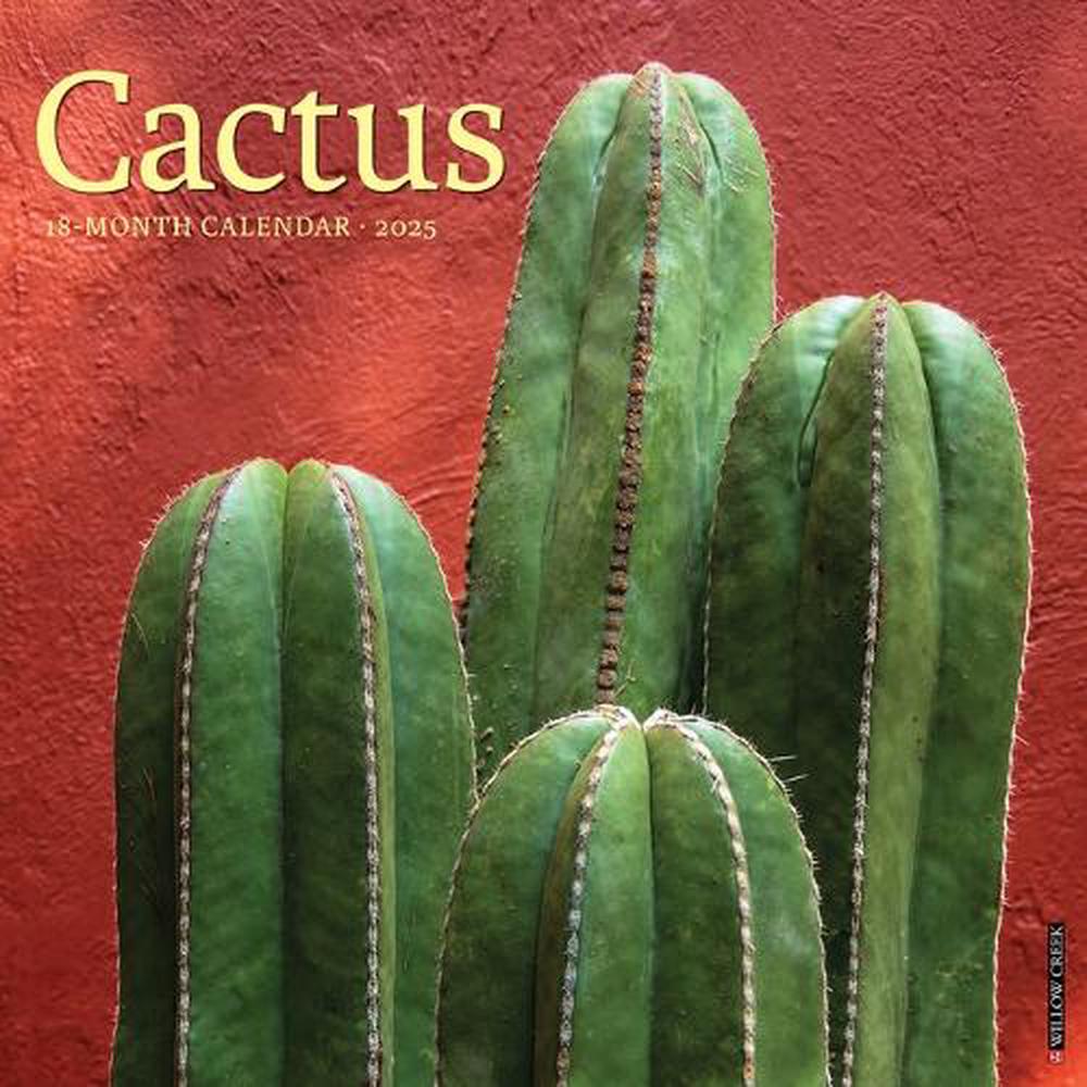 Cactus 2026 Wall Calendar by Willow Creek Press, 9781549250477 | Buy ...
