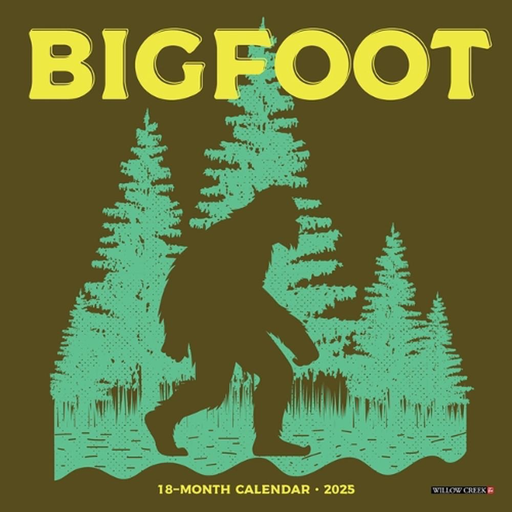 Bigfoot 2026 7 X 7 Mini Wall Calendar by Willow Creek Press ...