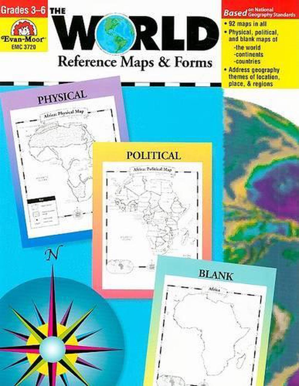 The World Reference & Map Forms by Evan-Moor Educational Publishers ...