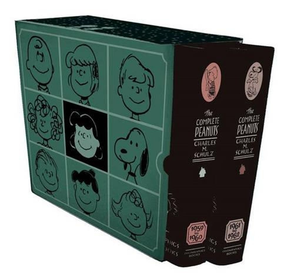 Complete Peanuts 1959-1962 Box Set, 1st Edition by Charles M. Schulz ...