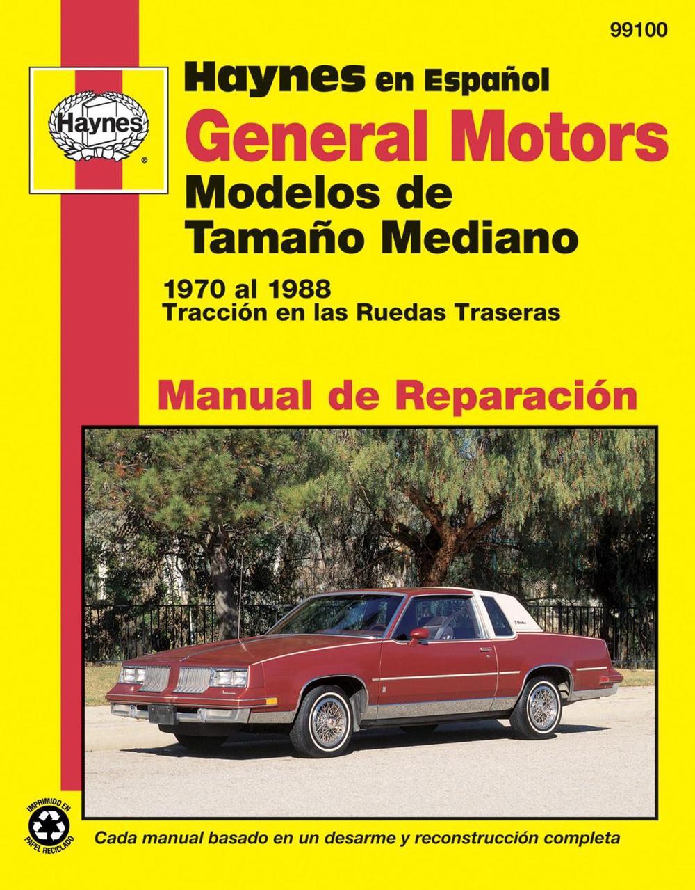 General Motors Modelos de Tamaño Mediano Haynes Manual de Reparación ...