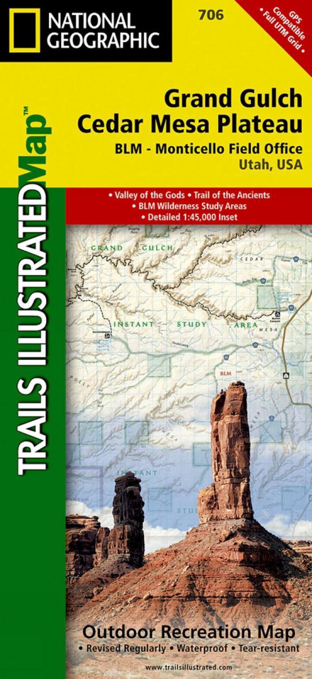 Grand Gulch by National Geographic Maps, Folded, 9781566953078 | Buy ...