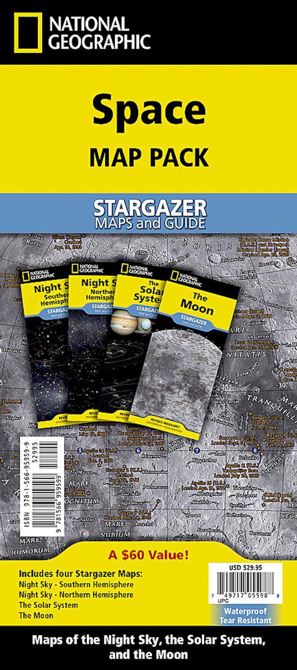 National Geographic Space (Stargazer Folded Map Pack Bundle) by ...