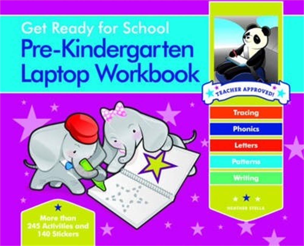 Get Ready For School Pre-Kindergarten Laptop Workbook by Heather Stella ...