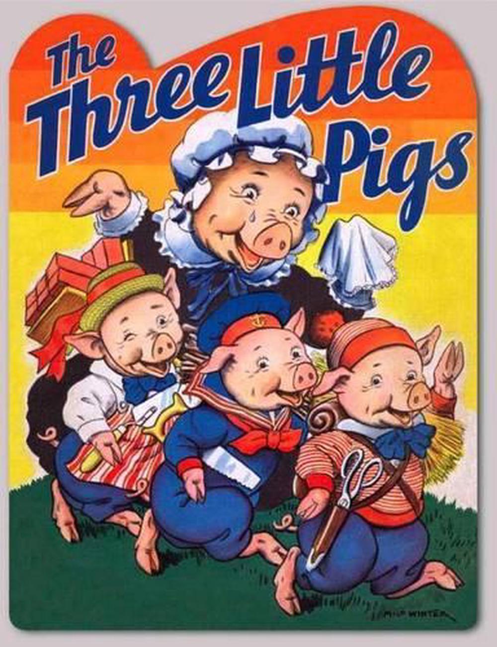 The Three Little Pigs - Shape Book by Milo Winter, Paperback ...