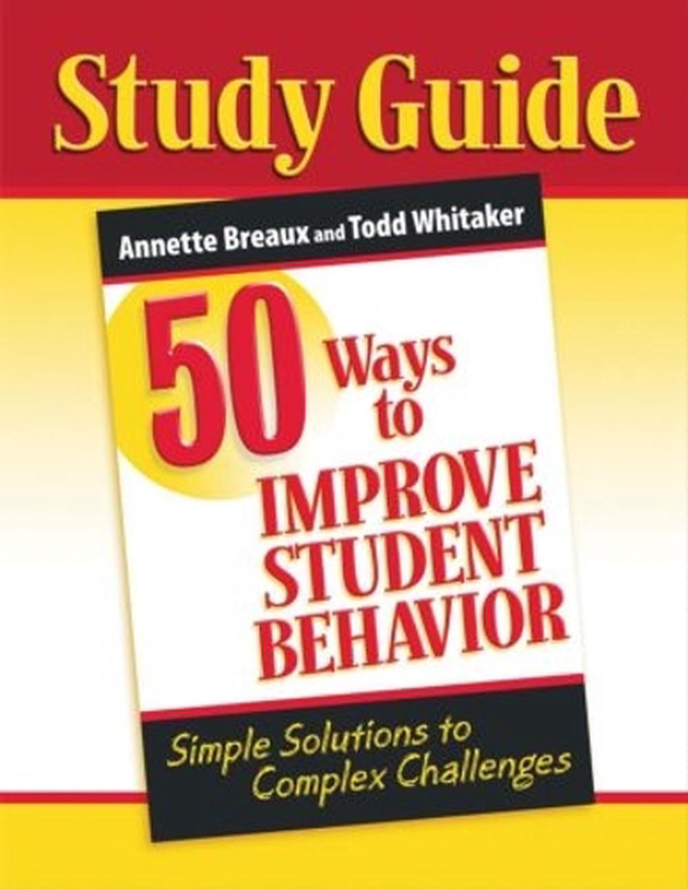 50 Ways to Improve Student Behavior by Annette Breaux, Paperback ...
