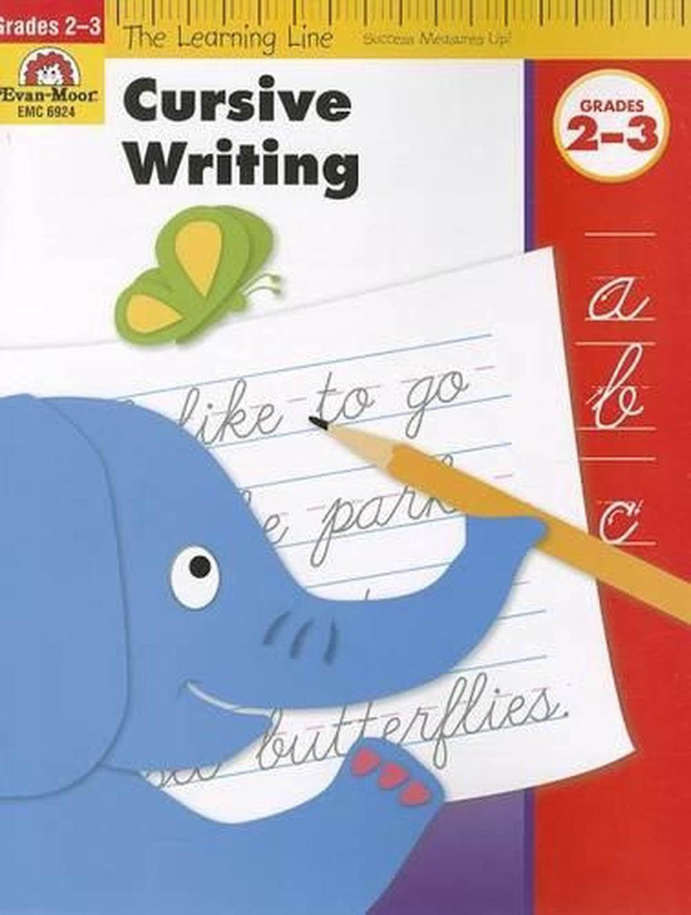 Learning Line: Cursive Writing, Grade 2 - 3 Workbook by Evan-Moor ...