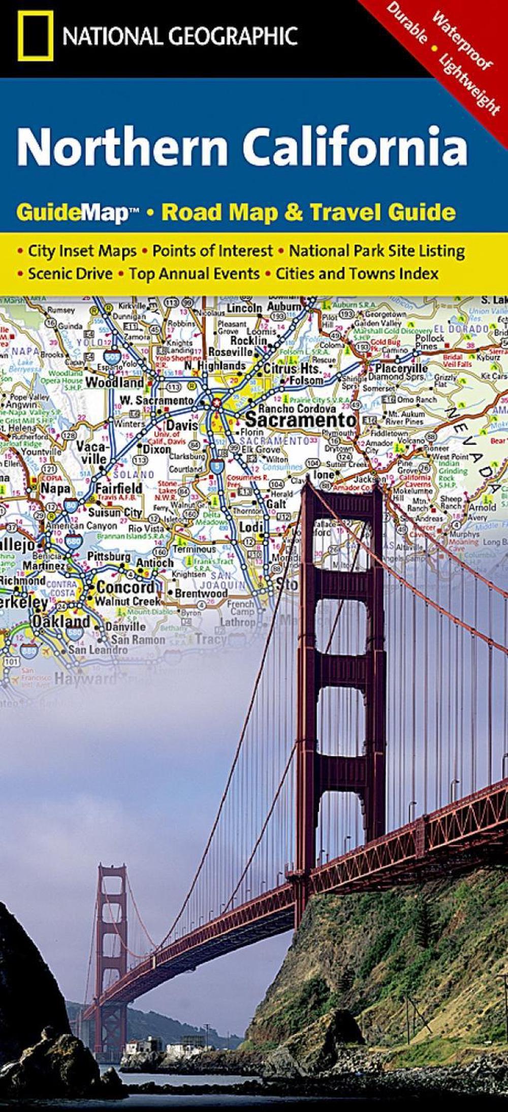 Northern California by National Geographic Maps, Folded, 9781597750615 ...