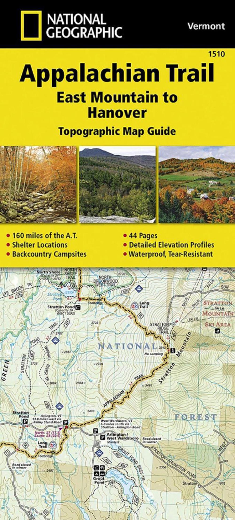 Appalachian Trail, East Mountain To Hanover, Vermont by National ...