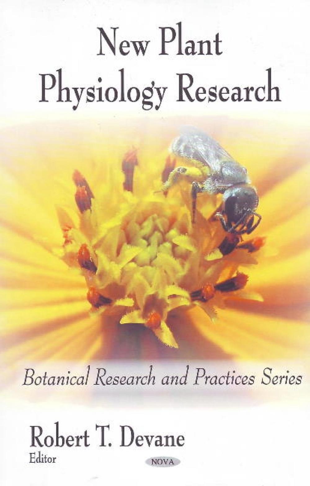 New Plant Physiology Research by Robert T. Devane, Hardcover ...