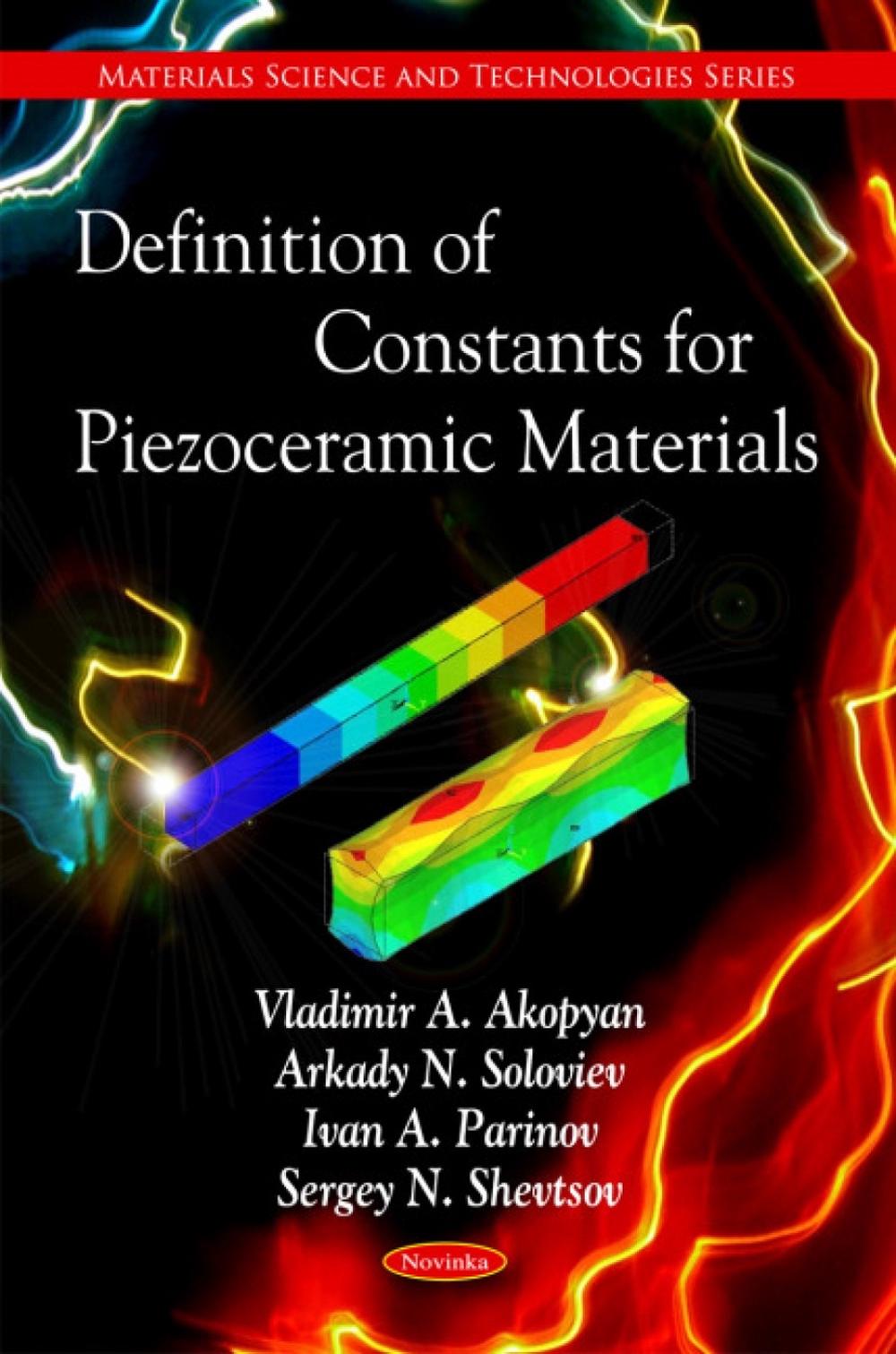 Definition of Constants for Piezoceramic Materials by Vladimir A ...