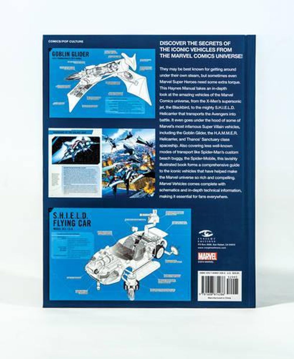 Marvel Vehicles by Alex Irvine, Hardcover, 9781608874286 | Buy online ...