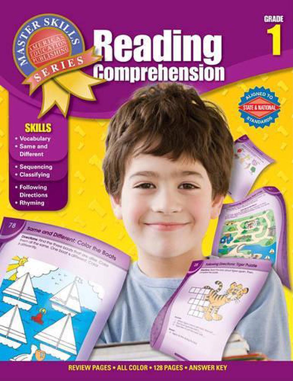 Reading Comprehension, Grade 1 by Carson Dellosa Education, Paperback ...