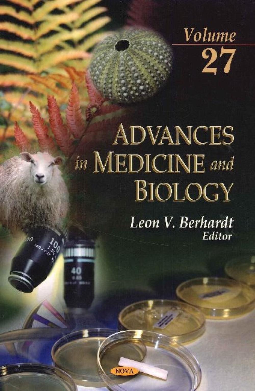 Advances in Medicine & Biology by Leon V. Berhardt, Hardcover ...