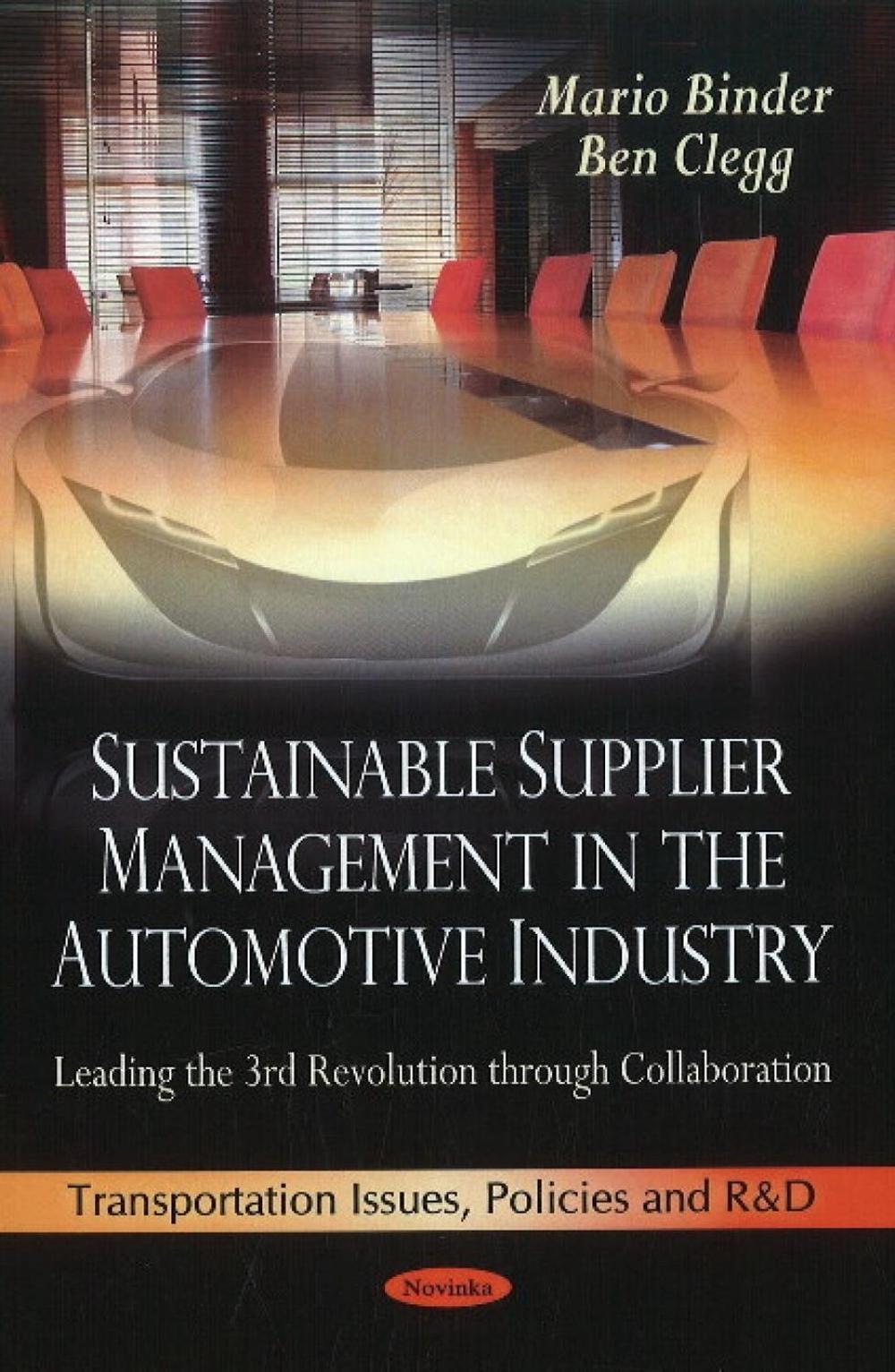 Sustainable Supplier Management in the Automotive Industry by Mario ...