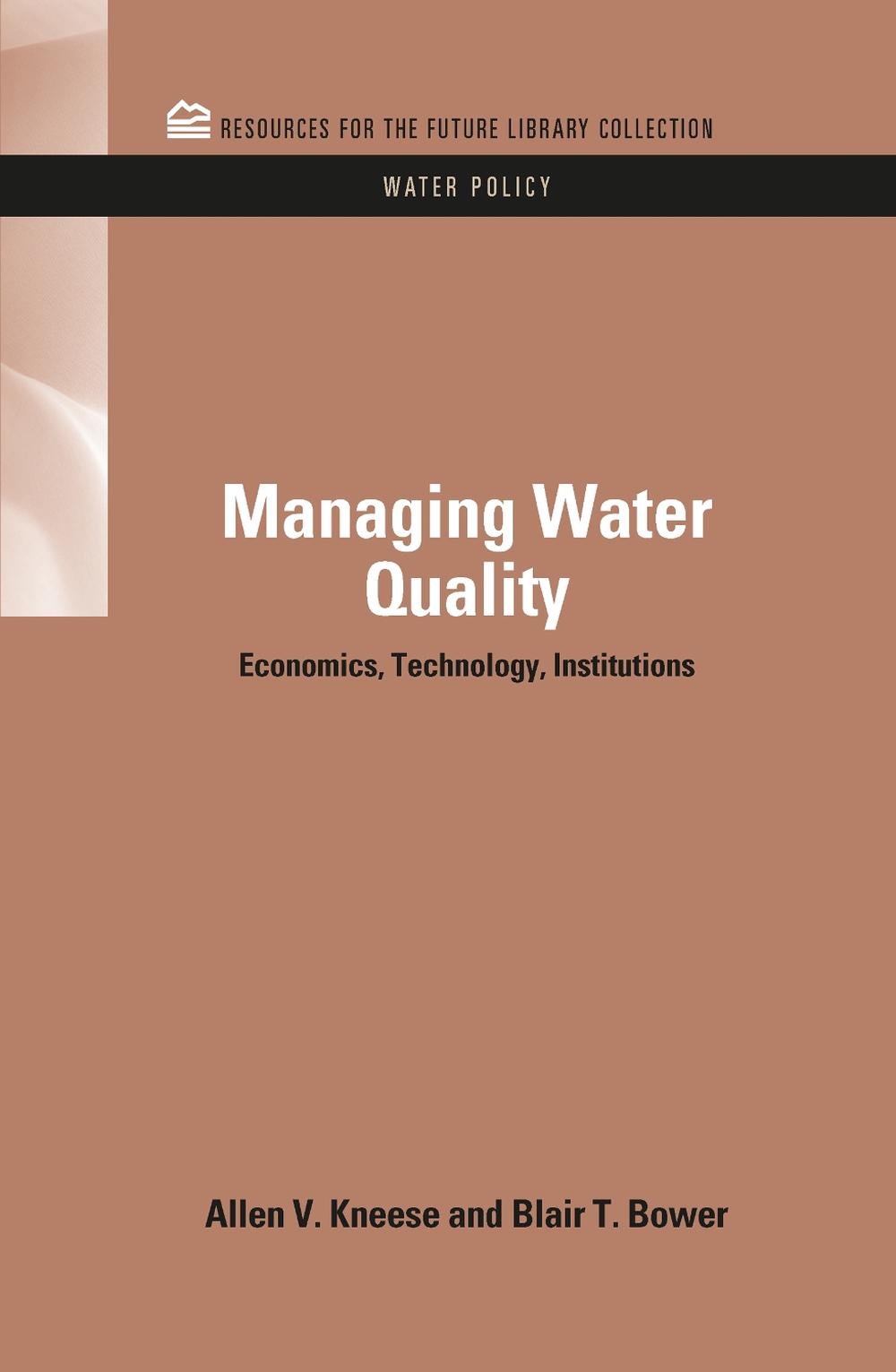Managing Water Quality by Allen V. Kneese, Hardcover, 9781617260797 ...